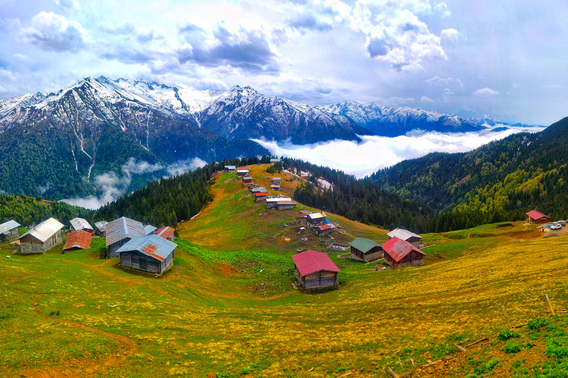 Kaçkar Dağlarında Heliski - Organica Tour